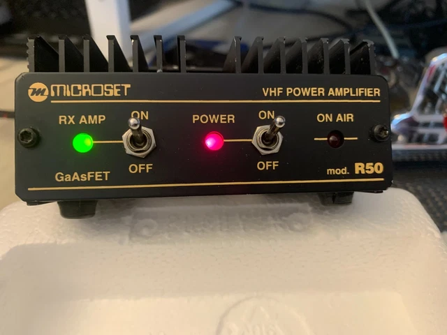 MICROSET R50 144 MHz 2m VHF Linear Power Amplifier £45.00 - PicClick UK