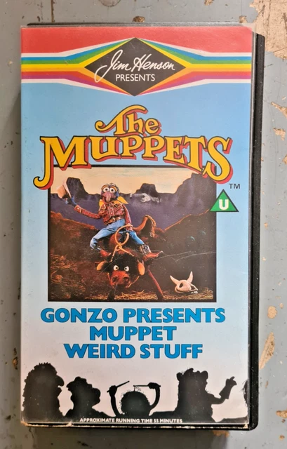 JIM HENSON THE Muppets Gonzo Presents Muppet Weird Stuff Vintage VHS ...