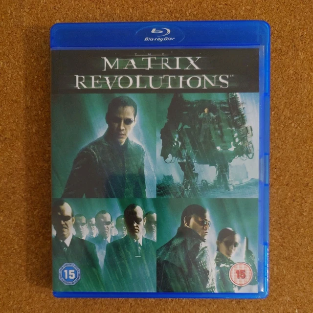 THE MATRIX REVOLUTIONS Blu-ray (2009) Keanu Reeves, Hunt (DIR) cert 15 ...