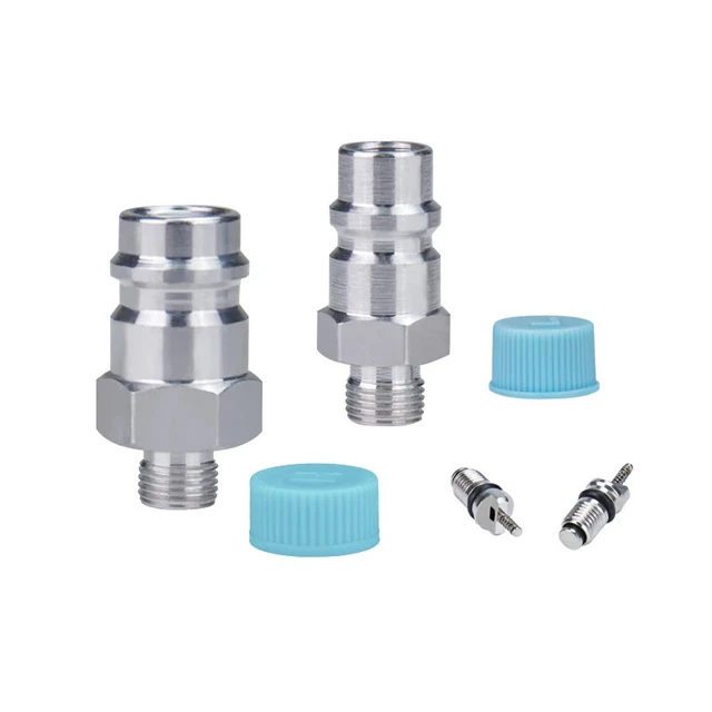 R134A R12 HIGH Low Side Service Port Welding Valve with JRA Valve Core ...