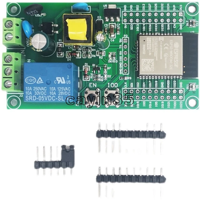 ESP32 WIFI BLUETOOTH ble single relay module ESP32 development board I/O UART £8.39 - PicClick UK
