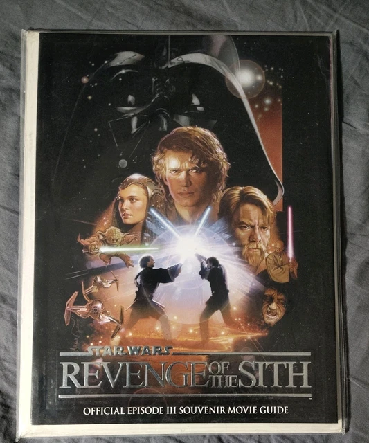STAR WARS EPISODE III Revenge of the Sith Official Souvenir Movie Guide ...
