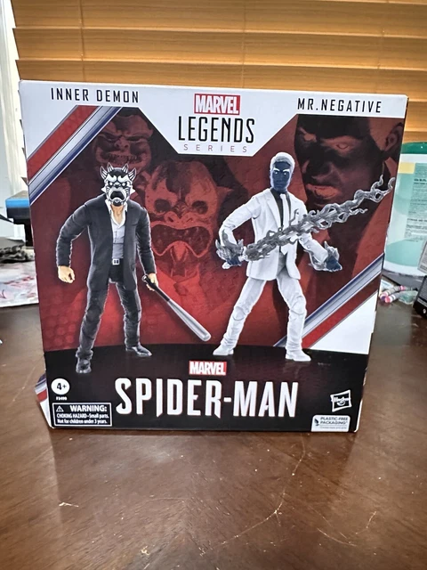 MARVEL LEGENDS SERIE Spider-Man Inner Demon & Mr. Negativ 2er-Pack EUR ...