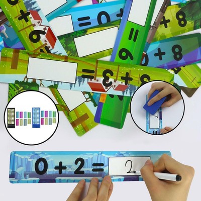 ADDITION POCKET LAMINATED Educational Posters Math Charts Teaching Aids ...