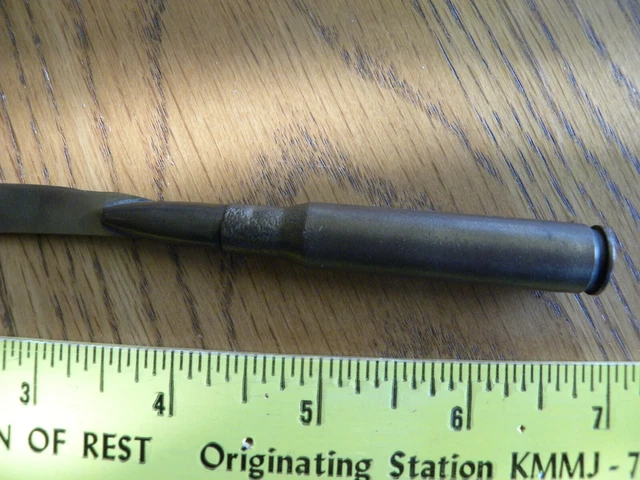 VINTAGE WWII TRENCH Art - DEN 42 Bullet Sword Letter Opener $39.95 ...