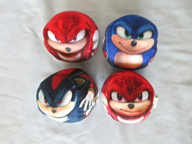 MCDONALDS HAPPY MEAL Sonic 3 x 4 Knuckles, Knuckles Power UP, Sonic ...