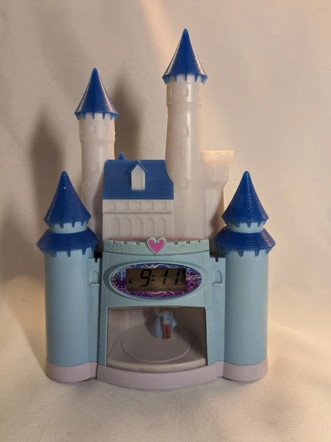DISNEY PRINCESS CINDERELLA Magical Storyteller Alarm Clock Night Light ...