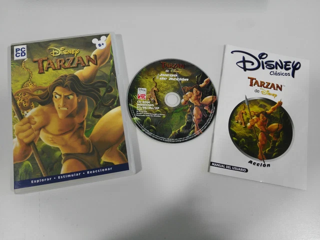TARZAN WALT DISNEY Game for PC CD-ROM Spanish Disney Interactive - 2T £ ...