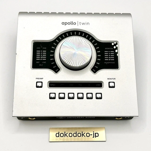UNIVERSAL AUDIO APOLLO Twin Duo Thunderbolt Audio Interface from Japan ...