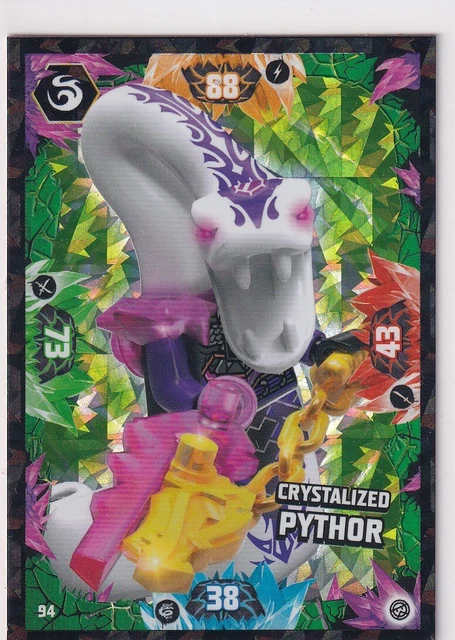 LEGO NINJAGO SÉRIE 8 TCG Carte Numéro 94 Crystalized Pythor EUR 1,35 ...