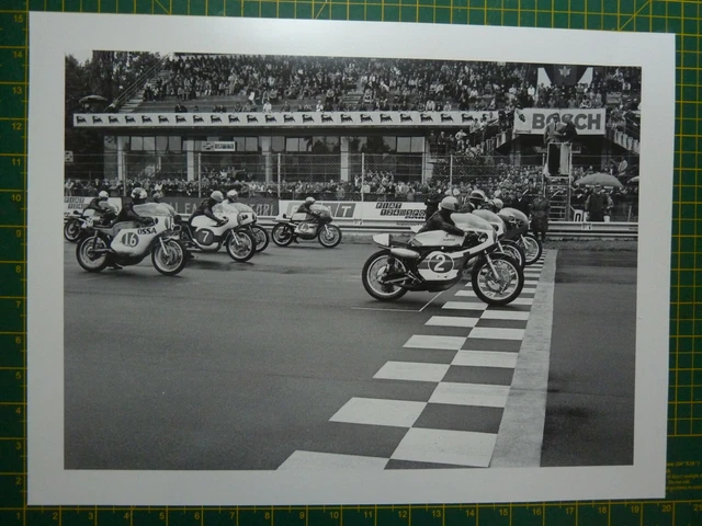 1968 250CC ITALIAN Grand Prix Bill Ivy Yamaha Classic Motorcycle Racing ...