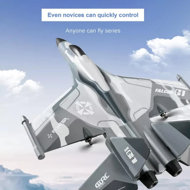 RC PLANE FIGHTER Jet Model EPP Remote Control Drone Year Toy New Gif ...