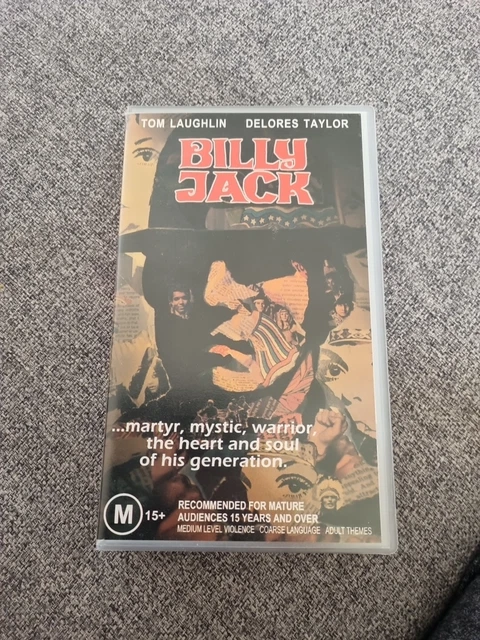 BILLY JACK - TOM LAUGHLIN, DELORES TAYLOR - VHS VIDEO CASSETTE TAPE £12.50 - PicClick UK