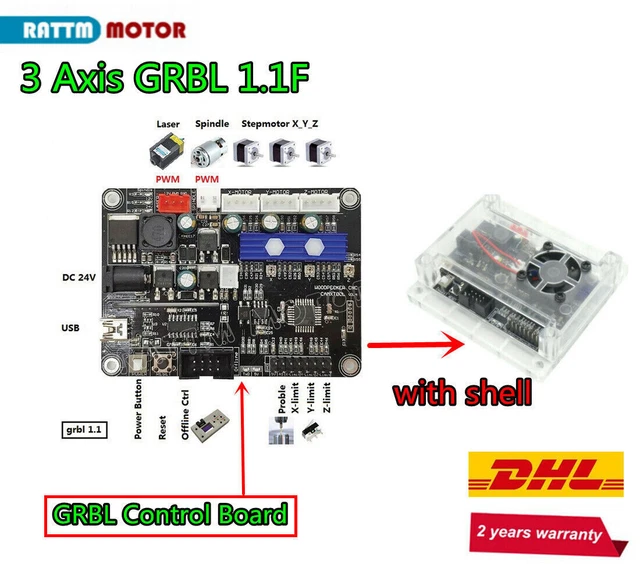 Cnc 3018 Controller Board Schematic IN VENDITA! - PicClick IT