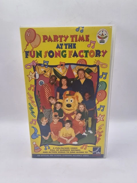 PARTY TIME AT The Fun Song Factory Vhs - Dave Benson-Phillips Video ...