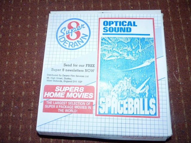 SUPER 8MM FILM Spaceballs 3 X600Ft Optical Sound Derann £81.00 ...