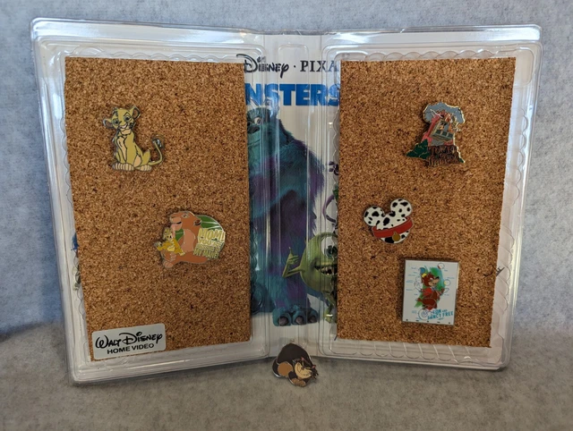 DISNEY MONSTERS INC VHS Pin Trading Case/Display £0.80 - PicClick UK