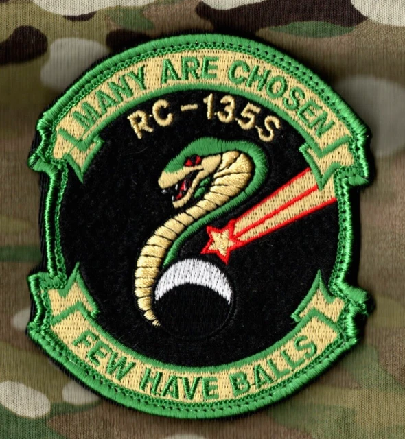 STRATEGIC AIR COMMAND RC-135S Vêlkrö Patch : 100 + Étuis - Cobra Balle ...