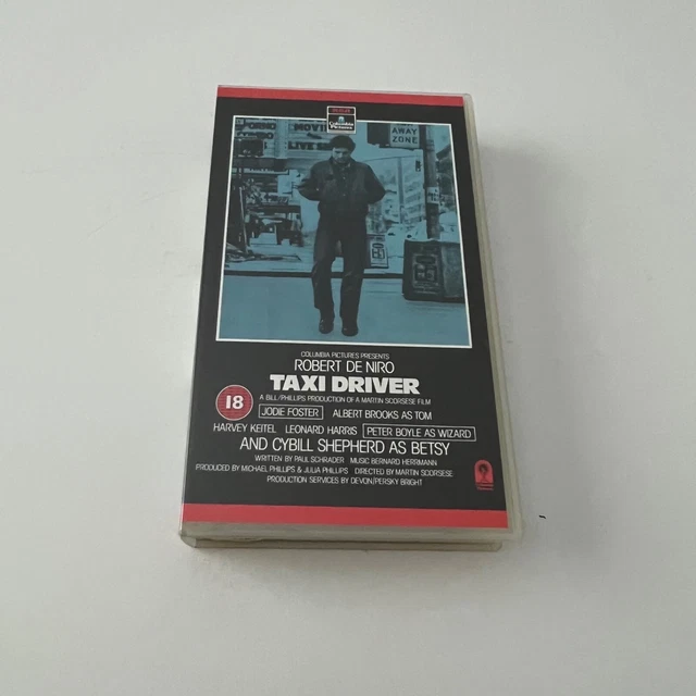 TAXI DRIVER 1976 VHS Video Tape $30.00 - PicClick AU