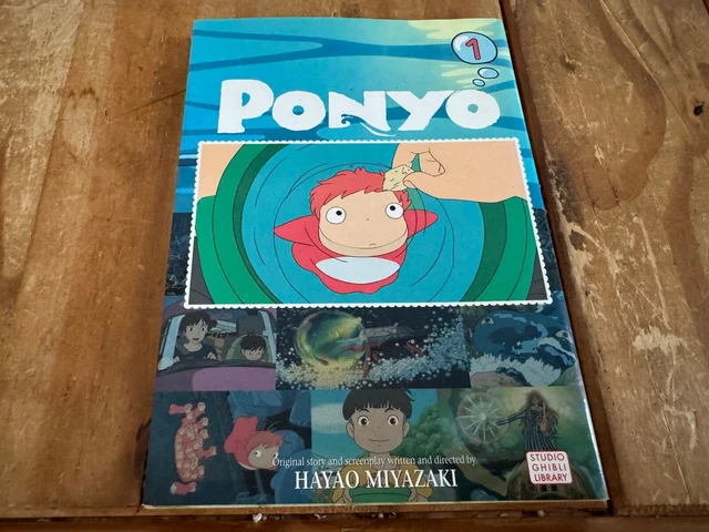 PONYO (STUDIO GHIBLI Library) Volume #1 Manga Book Comics English EUR ...