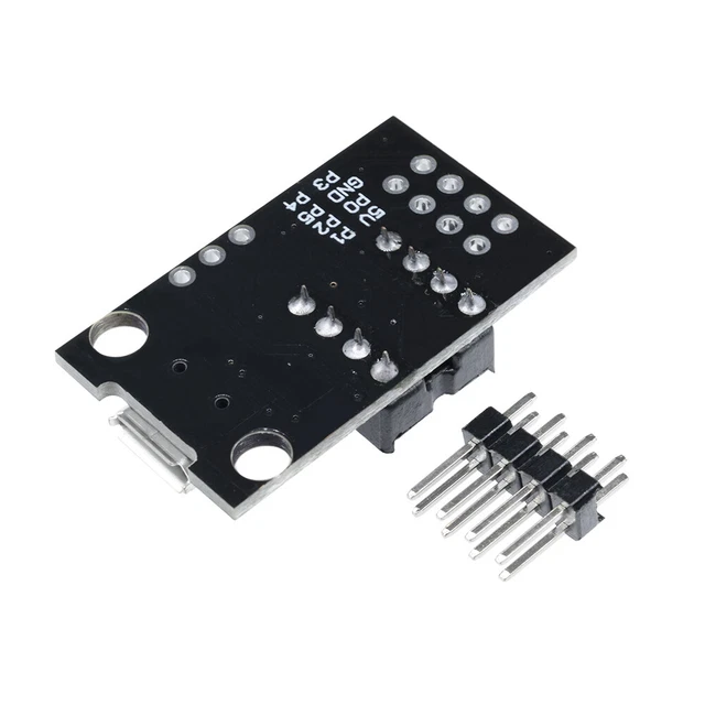DEVELOPMENT PROGRAMMER BOARD for ATtiny13A/ATtiny25/ATtiny45/ATtiny85 ...