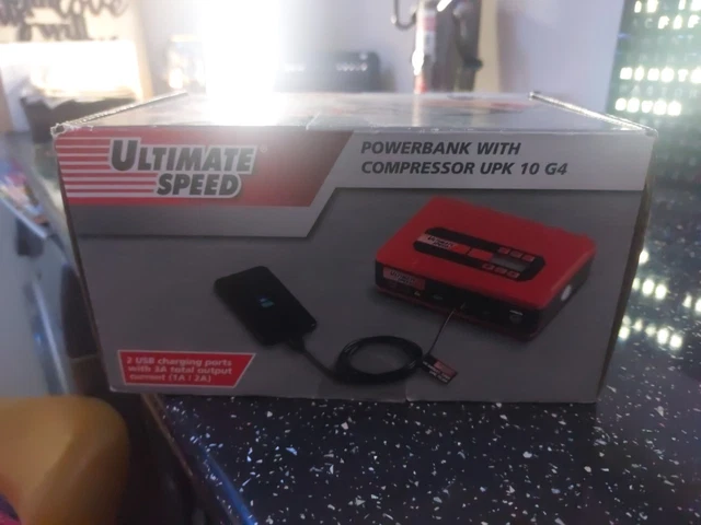 ULTIMATE SPEED UMAP 12000 Portable Jump Starter With Powerbank £24.99 ...