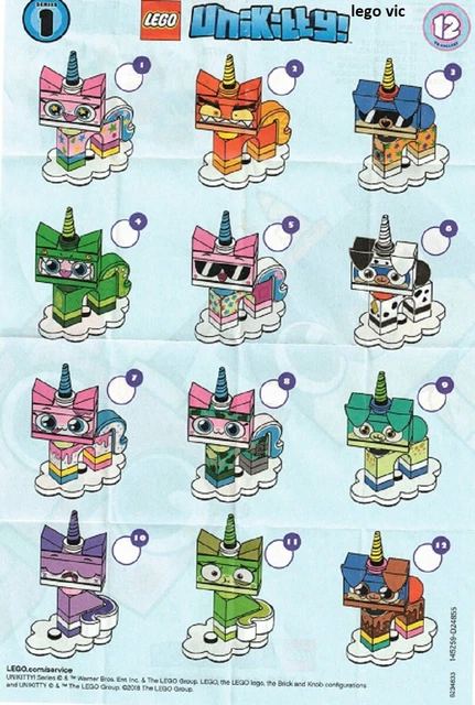 LEGO 41775 MINIFIG Unikitty Series Unikitty Sleepy Unikitty Figure ...