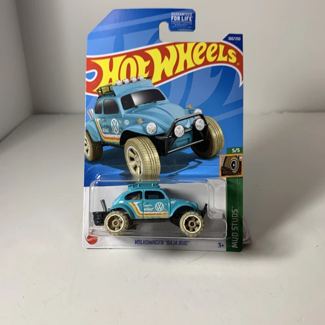 2022 HOT WHEELS 160/250-Off Road Volkswagen Bug-Baja goujons de boue 5/ ...