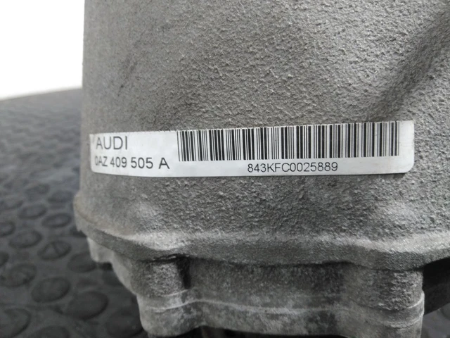 AUDI R8 DIFFERENTIAL Assembly 2007-2015 5.2L Petrol CTYA £569.99 ...