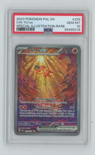 2023 POKEMON PAL EN Special Illustration Rare PSA 10 Chi-Yu ex #259 PSA ...