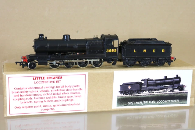 LITTLE ENGINES KIT BUILT LNER Ex GC BR 2-8-0 CLASS 04/3 LOCO 3685 BOXED ...