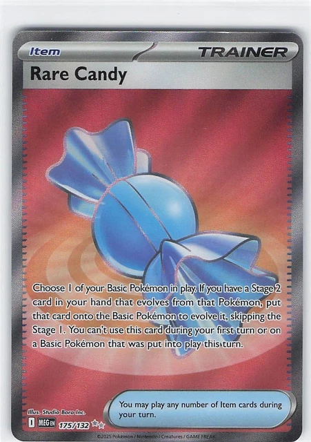 RARE CANDY #175POKEMON Mega Evolution TCG HOLO RARE MINT £3.19 ...
