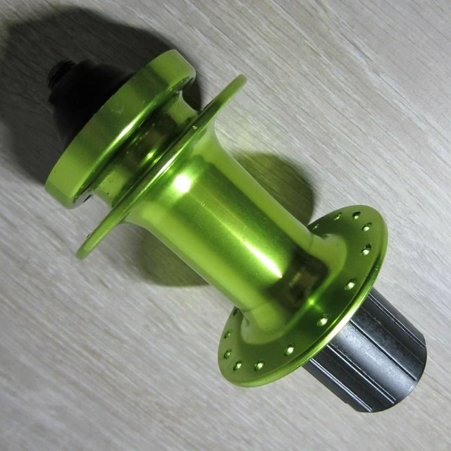 HUB TREK BY FORMULA rear disc QR axle 32H 6 bolt fitting Team Green ...