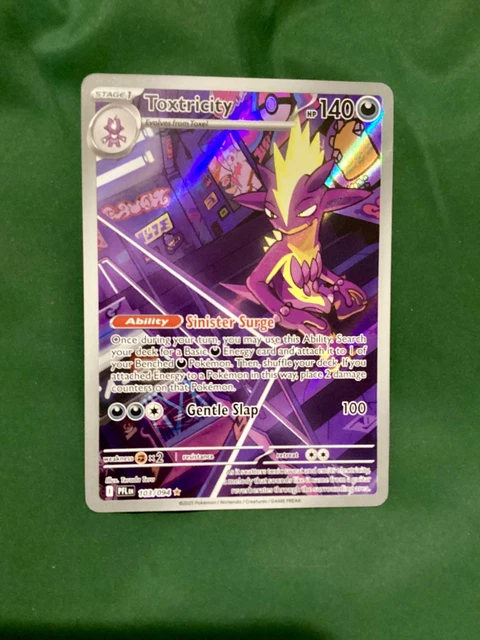 POKEMON PHANTASMAL FLAMES Toxtricity 103/094 Illustration Rare C $5.00 ...