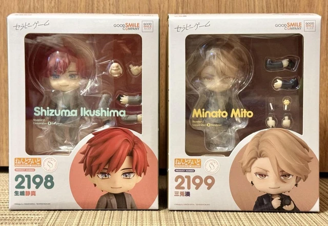 JEU DE THÉRAPIE Nendoroid Ikushima Shizuma & Mito Minato Set figurines ...