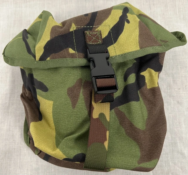 DUTCH MILITARY ISSUE DPM MOLLE Webbing Large Utility Dump Pouch £12.95 ...