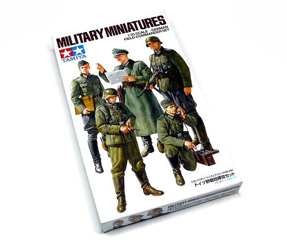 TAMIYA 35298 MILITARY Model 1/35 German Field Commander Set Scale Hobby ...