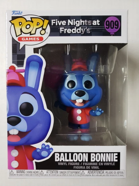 FUNKO POP FIVE Nights at Freddy's #909 Balloon Bonnie Figure Brand NEW ...