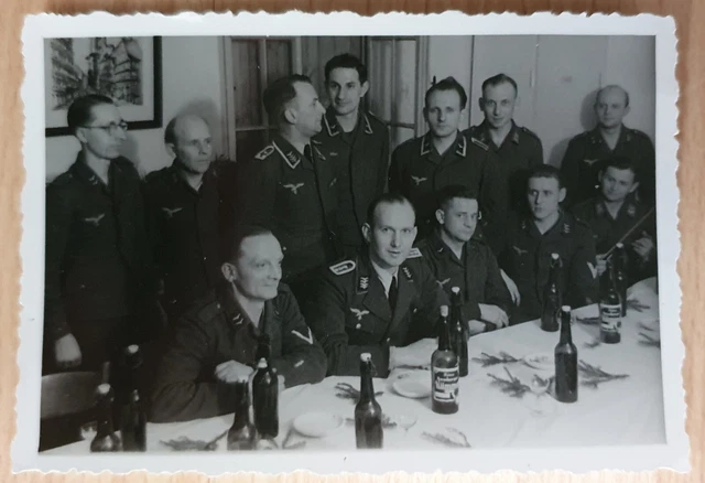 RARE GERMAN GENUINE Unseen WW2 Luftwaffe Officers Photograph £13.00 ...