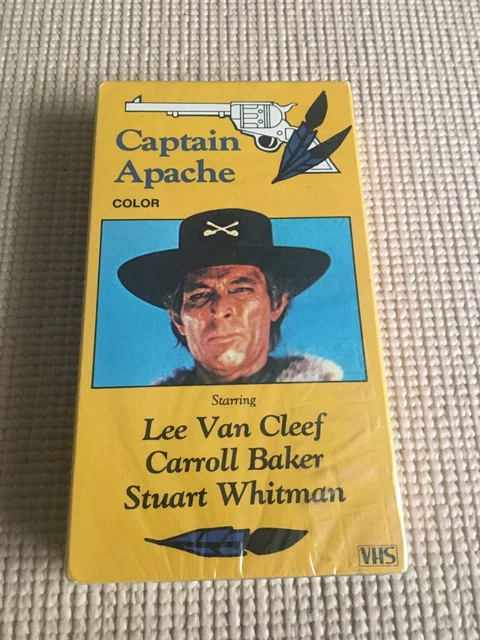 SEALED NEW CAPTAIN Apache VHS Lee Van Cleef Carroll Baker 94 Minutes £6 ...