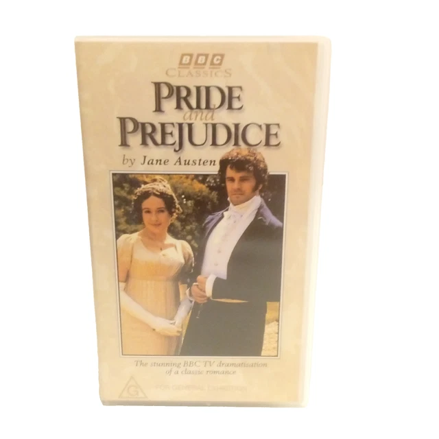 PRIDE AND PREJUDICE by Jane Austen BBC VHS Tape Vintage Video £20.71 ...