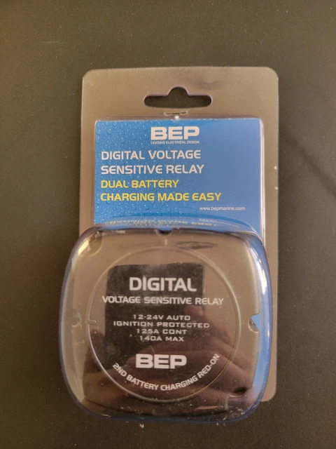 BEP VSR VOLTAGE Split Charging Relay Twin Battery Boat Car Van 12v 24v ...