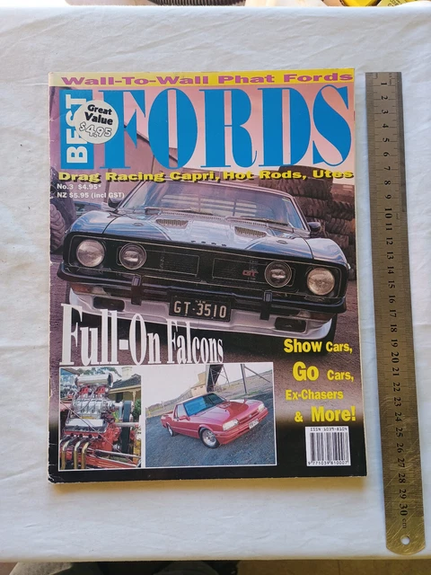 BEST FORDS MAGAZINE Ford Falcon GT Hot Rod XA XW XB XD Capri Drag Car ...