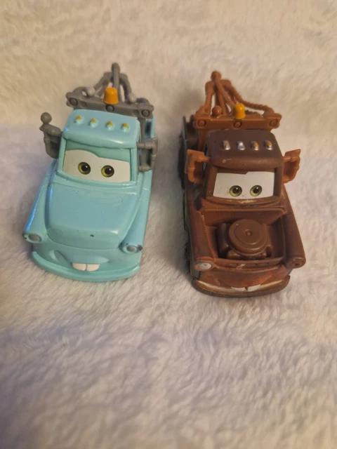 DISNEY PIXAR CARS Mater & Blue Young Mater Diecast 1.55 Mattel £5.00 ...