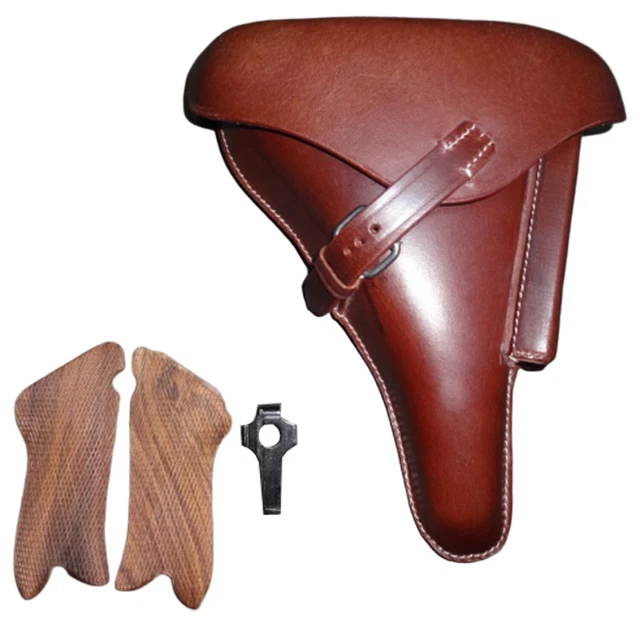 WW2 P08 HOLSTER Brown color w/Take Down Tool and Hand Grips ...