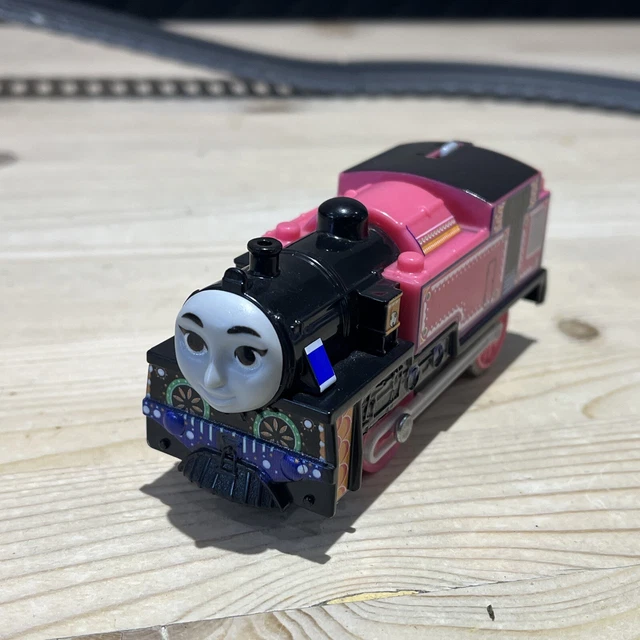 THOMAS TRACKMASTER REVOLUTION HYPER GLOW ASHIMA battery train £8.00 ...