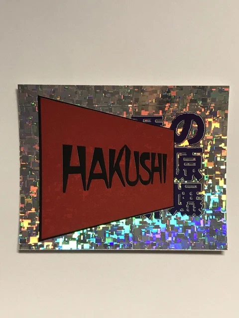 RARE WWF MERLIN Hologram Sticker - Hakushi WWE 1995 Hasbro Wrestling ...