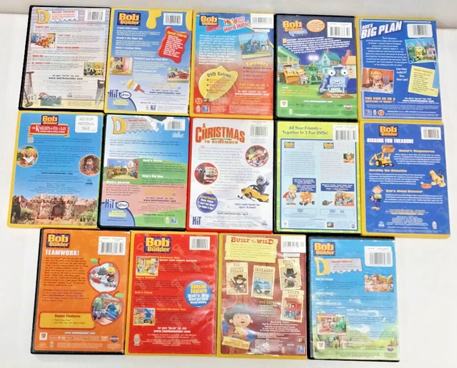 15 LOT OF Childrens DVD's ALL BOB THE BUILDER, No Duplicates, All ...