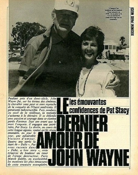 COUPURE DE PRESSE Clipping 1983 John Wayne & Pat Stacy (12 pages) EUR 5 ...
