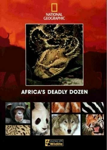 NATIONAL GEOGRAPHIC AFRICA'S Deadly Dozen DVD New 2000 Free UK P&P £3. ...